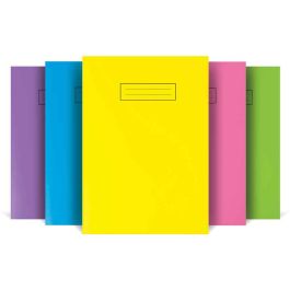 A4 COLOURED EXERCISE BOOK 10S