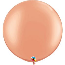 (2) 30in ROSE GOLD QUALATEX