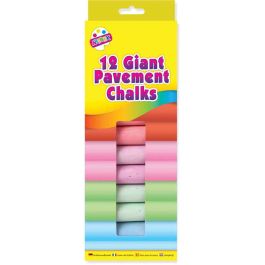 (12) GIANT CHALKS