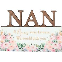 THE COTTAGE GARDEN NAN WORD PLAQUE