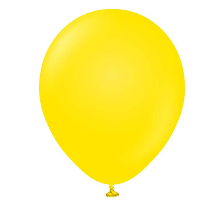 100PK 12in STANDARD YELLOW KALISAN LATEX