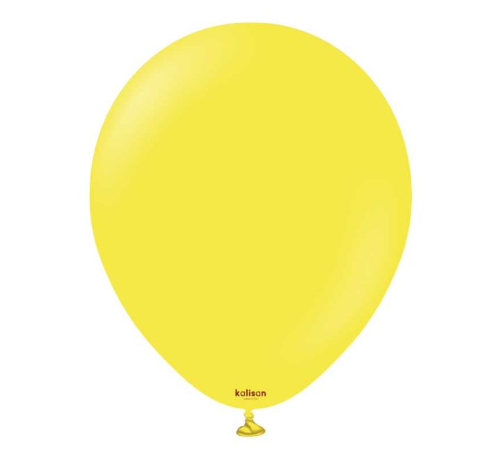 100PK 5in STANDARD YELLOW KALISAN LATEX